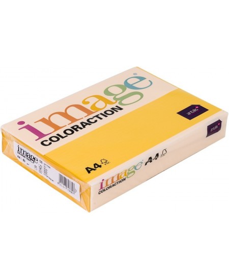 Popierius Image Coloraction A4 80g 500l. Nr.CANARY / DEEP YELLOW ...