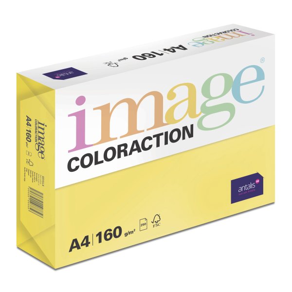 Popierius Image Coloraction A4 160g 250 lapų, Sevilla / Dark Yellow ...